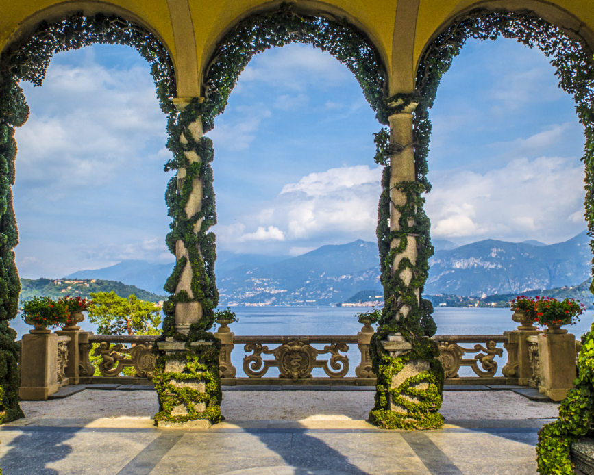 Three Gateways Patio, Lake Como, Italy – Photography by Brian Luke Seaward