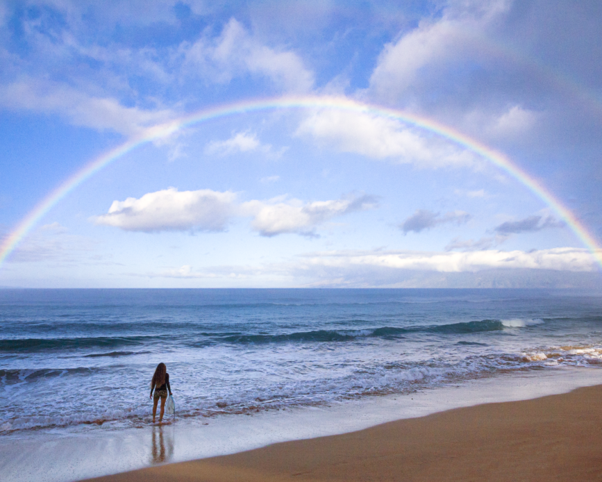 Rainbow, Maui, Hawaii – Photography by Brian Luke Seaward